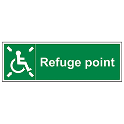 Disabled Fire Safety Signs | Safety Signs 4 Less
