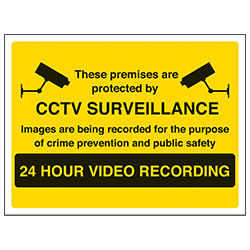 CCTV Signs | Safety Signs 4 Less