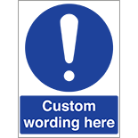 Design A Sign - Custom Sign Builder | Safety Signs 4 Less