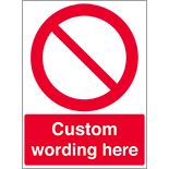 Design A Sign - Custom Sign Builder | Safety Signs 4 Less