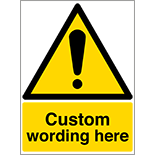 Design A Sign - Custom Sign Builder | Safety Signs 4 Less
