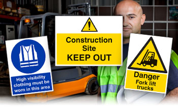 Pedestrian Access - Large Landscape | Mandatory Signs | Safety Signs ...